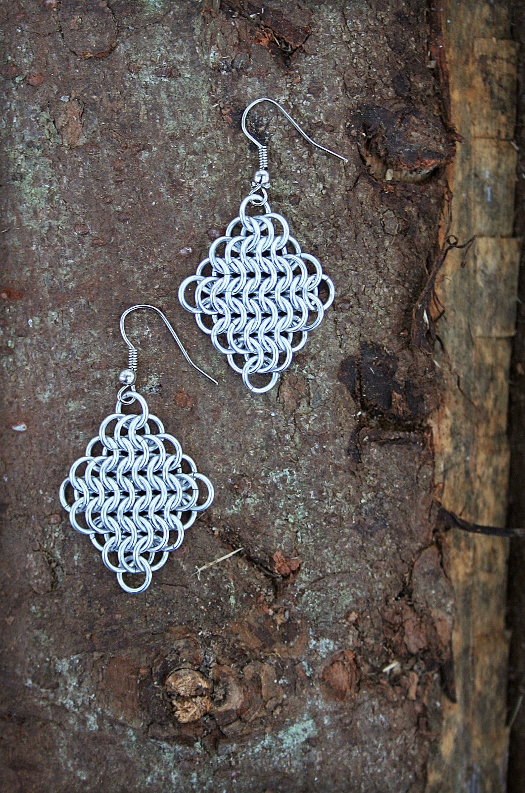 Xn Chainmail: Chainmail Earrings