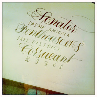 Anne-Davnes Elser: 2013 Anne Elser Calligraphy Envelope Styles