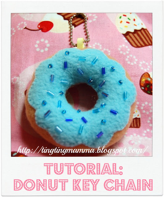 TingTingMamMa: Tutorial: Donut Key chain