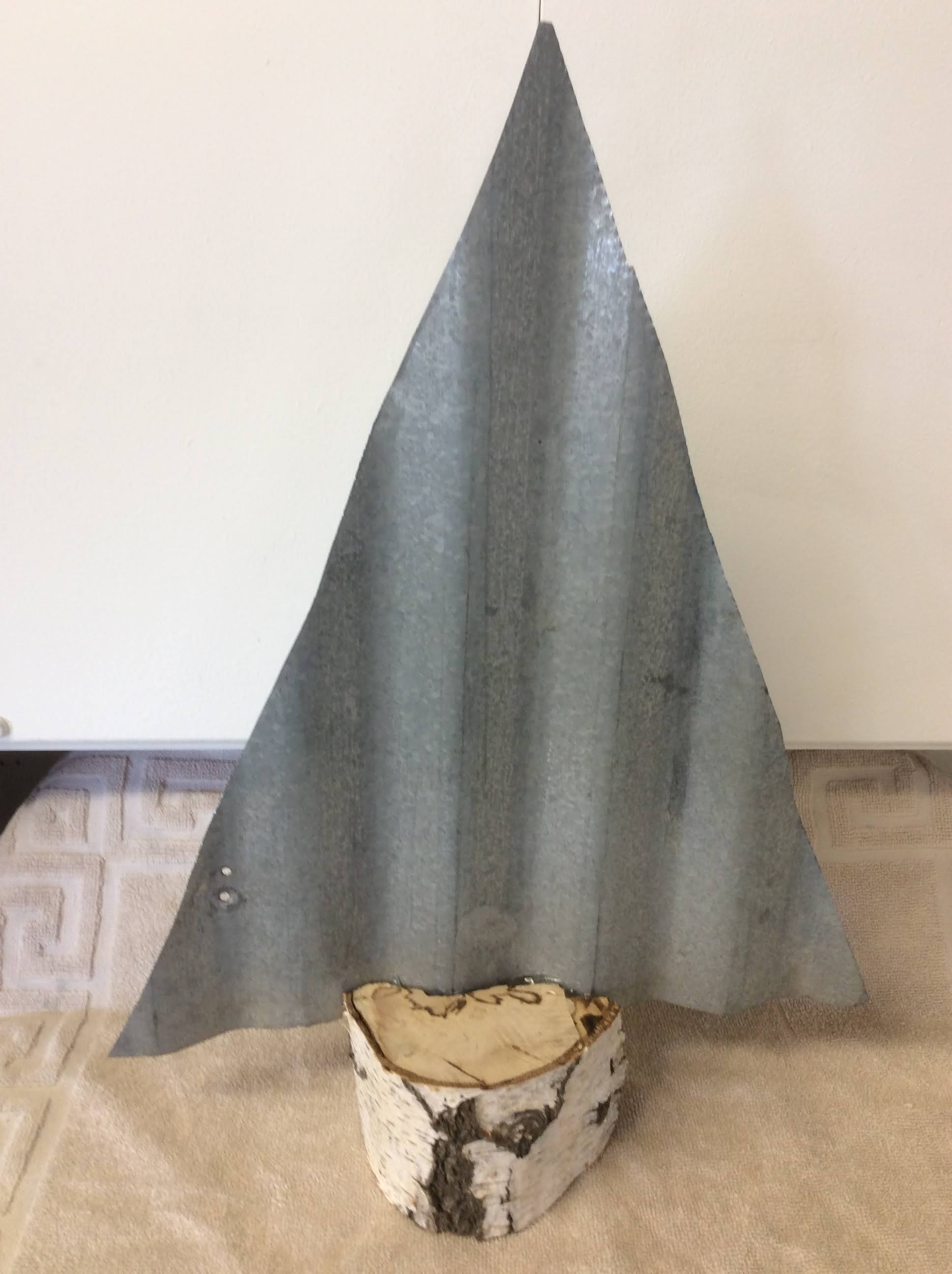 Fresh Vintage by Lisa S: Galvanized Tin Trees