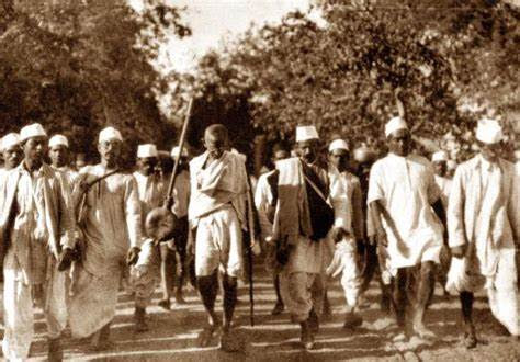 दांडी मार्च (Dandi March) Salt Satyagraha