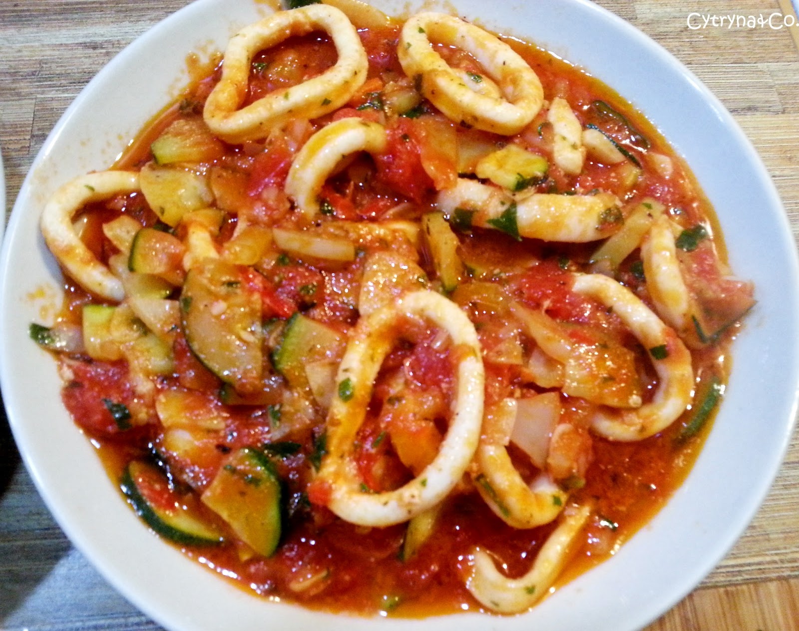 KALMARY Z WARZYWAMI - Cytryna & Co.