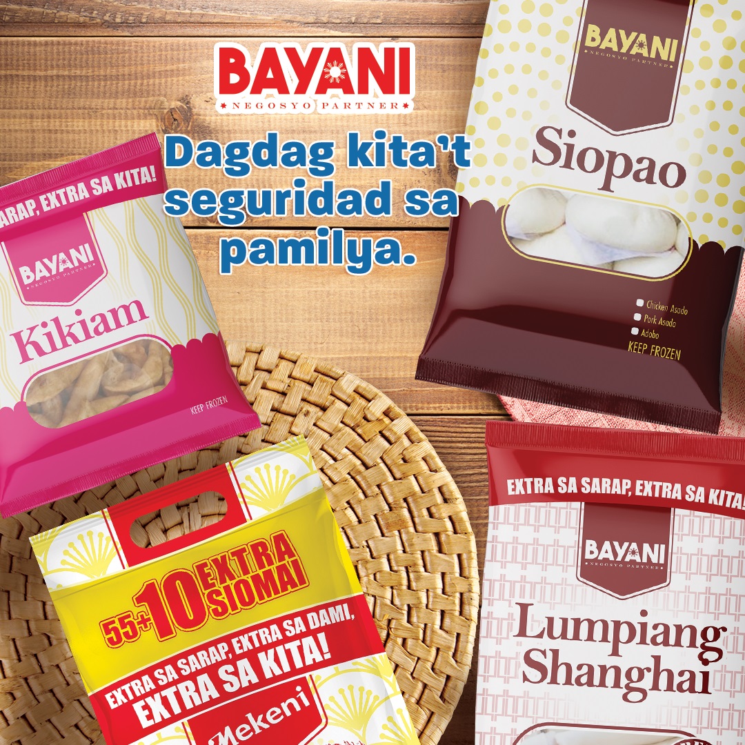 Lemon GreenTea: Bayani is Mekeni’s line of frozen street food products ...