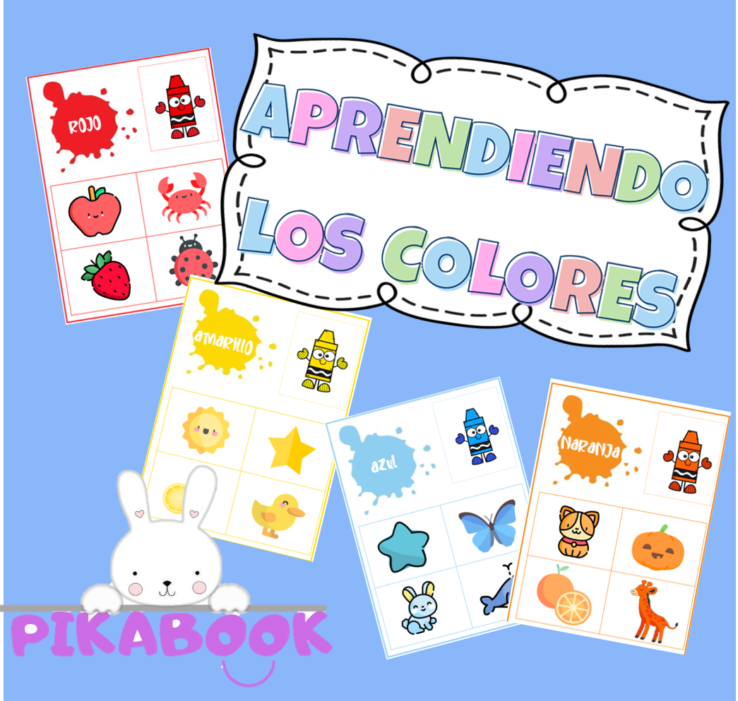 Pikabook: Aprendiendo los colores
