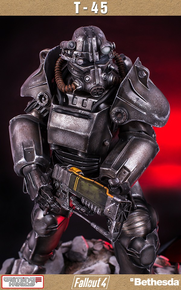 Fallout 4 - T-45 Regular Statue & Exclusive Statue 1/4 (Gaming Heads)