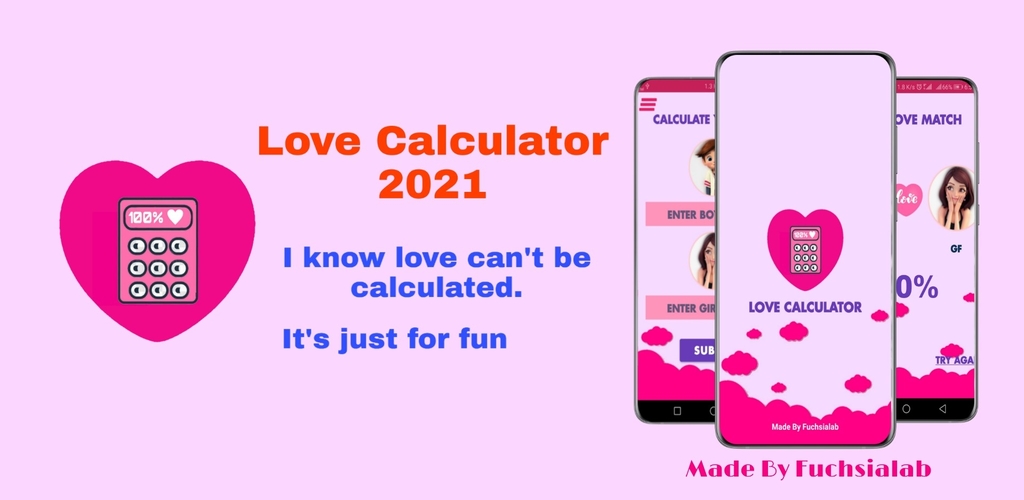 This app calculates the love percentage based on astronomy and timing ...