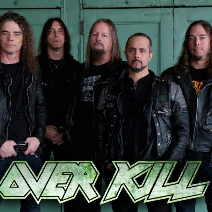 OVERKILL completa la grabación de batería - METALROCK CLUB