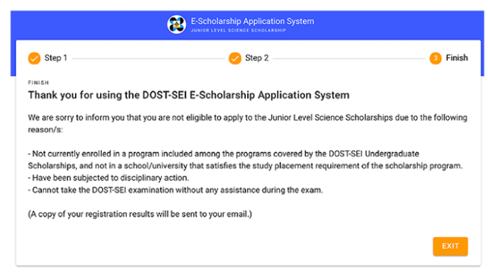 Step-by-step guide: DOST 2020 Junior Level Science Scholarship (JLSS ...