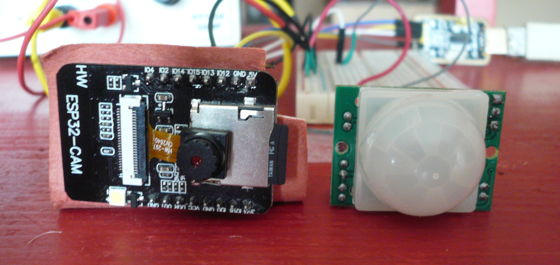 ESP32-CAM Mini IR Pyroelectric Infrared PIR Motion Human Sensor Photo ...