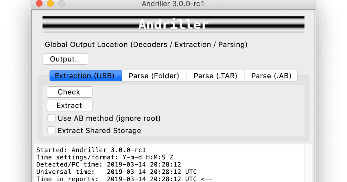 Andriller - Software Utility With A Collection Of Forensic Tools For ...