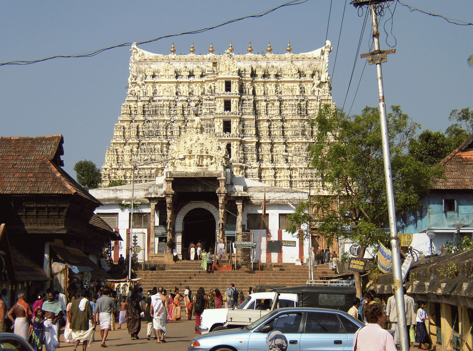 Famous temples: Padmanabhaswamy Temple