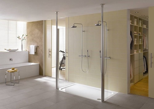 Diseño de Baño con Ducha grande | Baños y Muebles