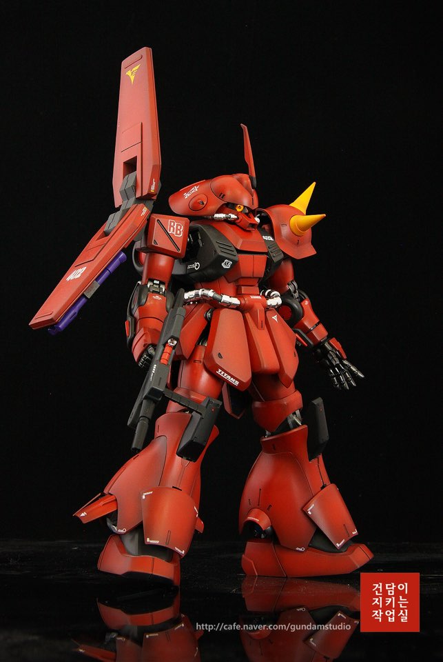 GUNDAM GUY: MG 1/100 Marasai [Johnny Ridden Custom] - Painted Build