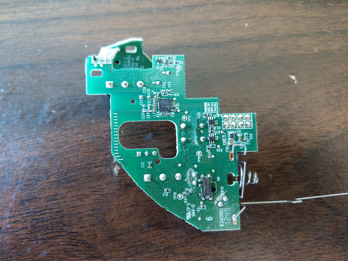 滑鼠 更換按鍵、拆解: 羅技 Logitech M570 無線軌跡球 滑鼠 拆解 & 按鍵更換 Zippy DF3-P1L0 微動開關 ...