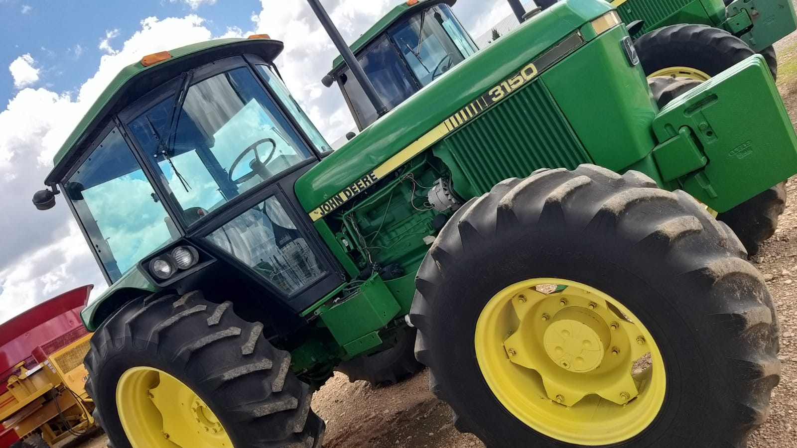 MAQUINARIA AGRICOLA INDUSTRIAL: (TRACTOR REAL) Tractor John Deere 3150 ...