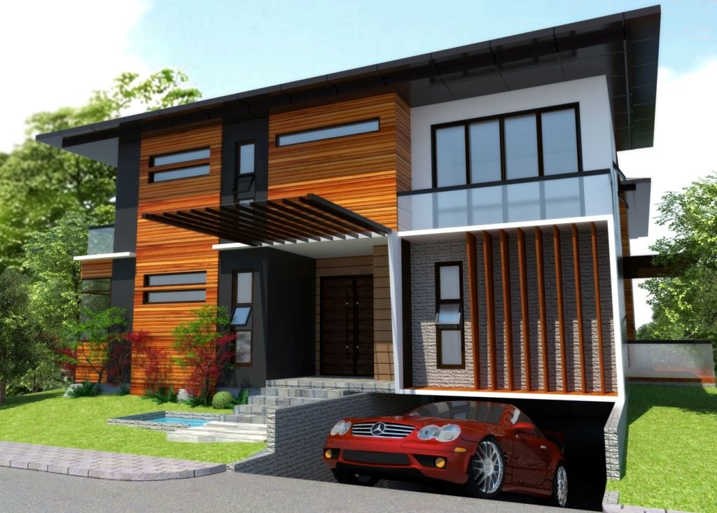 OAD Internacional: Las Modernas Casas Con Parqueo Subterráneo - 19 Diseños