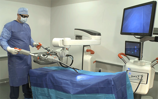 Med Device 24: SurgiBot, a Robotic Version of Spider Surgical System Video