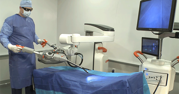 Med Device 24: SurgiBot, a Robotic Version of Spider Surgical System Video