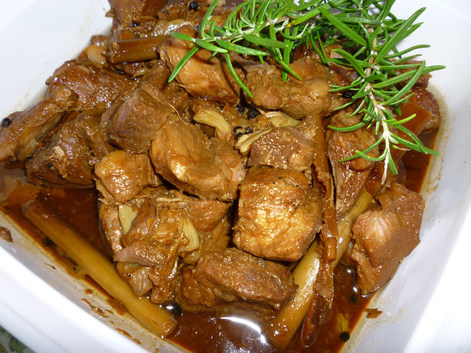 PinoyAmericanFavoriteRecipes: #328_Lemongrass Pork Adobo (Adobo with ...