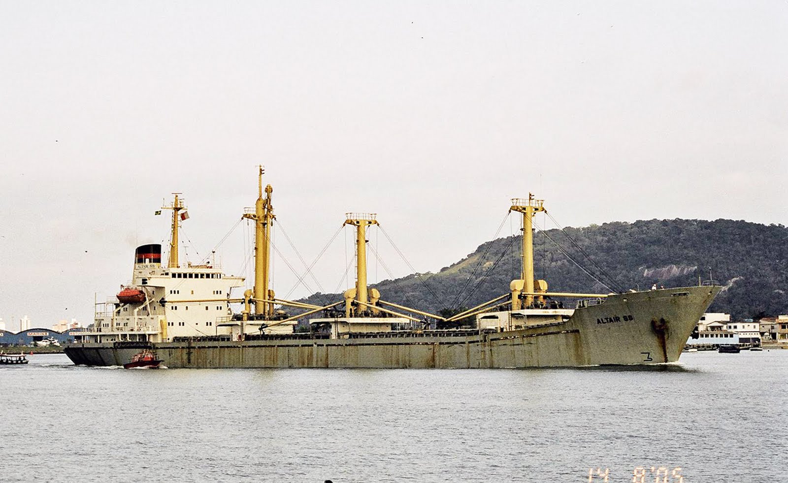 Santos Shiplovers: M/V Altair SS / HOYQ - Classico do passado, um ...
