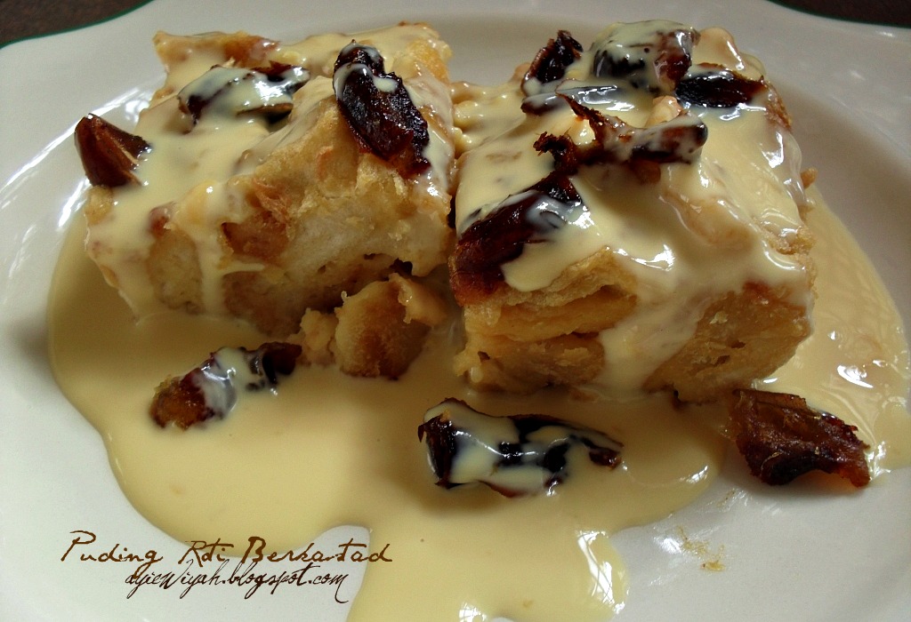 Puding Roti Resepi