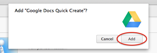 TeachingTechNix: Google Docs Quick Create