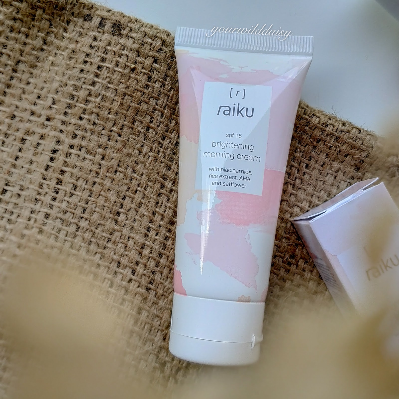 REVIEW RAIKU BRIGHTENING SERIES | Your Wild Daisy