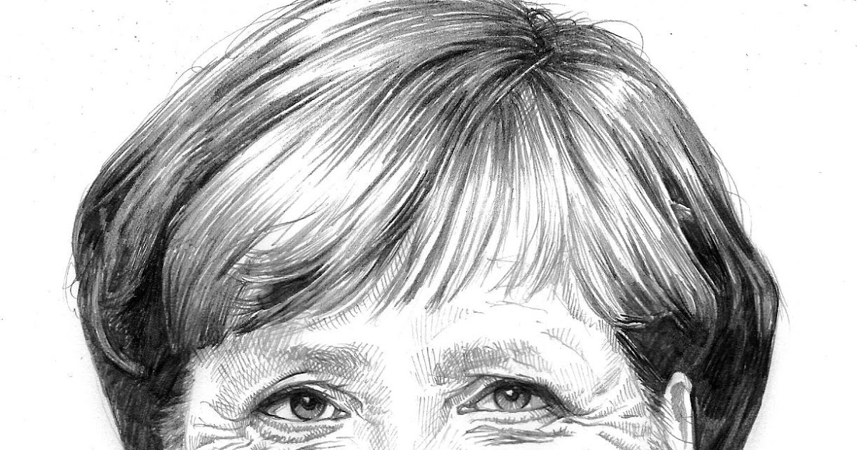 Drawing from experience...: Angela Merkel