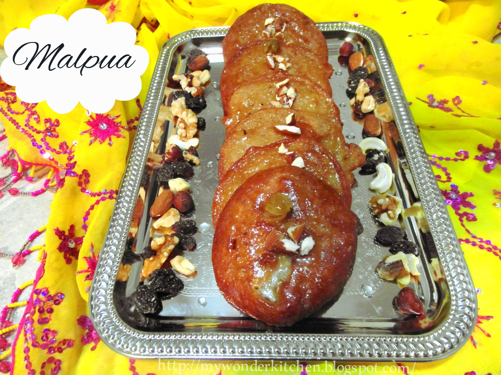 Authentic Malpua with sugar syrup |Bihari cuisine