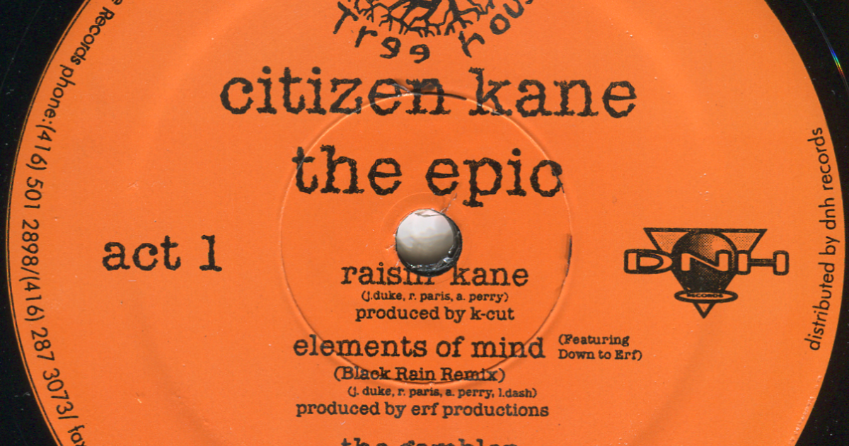 Rap Nerds: Can-Con: Citizen Kane - The Epic EP