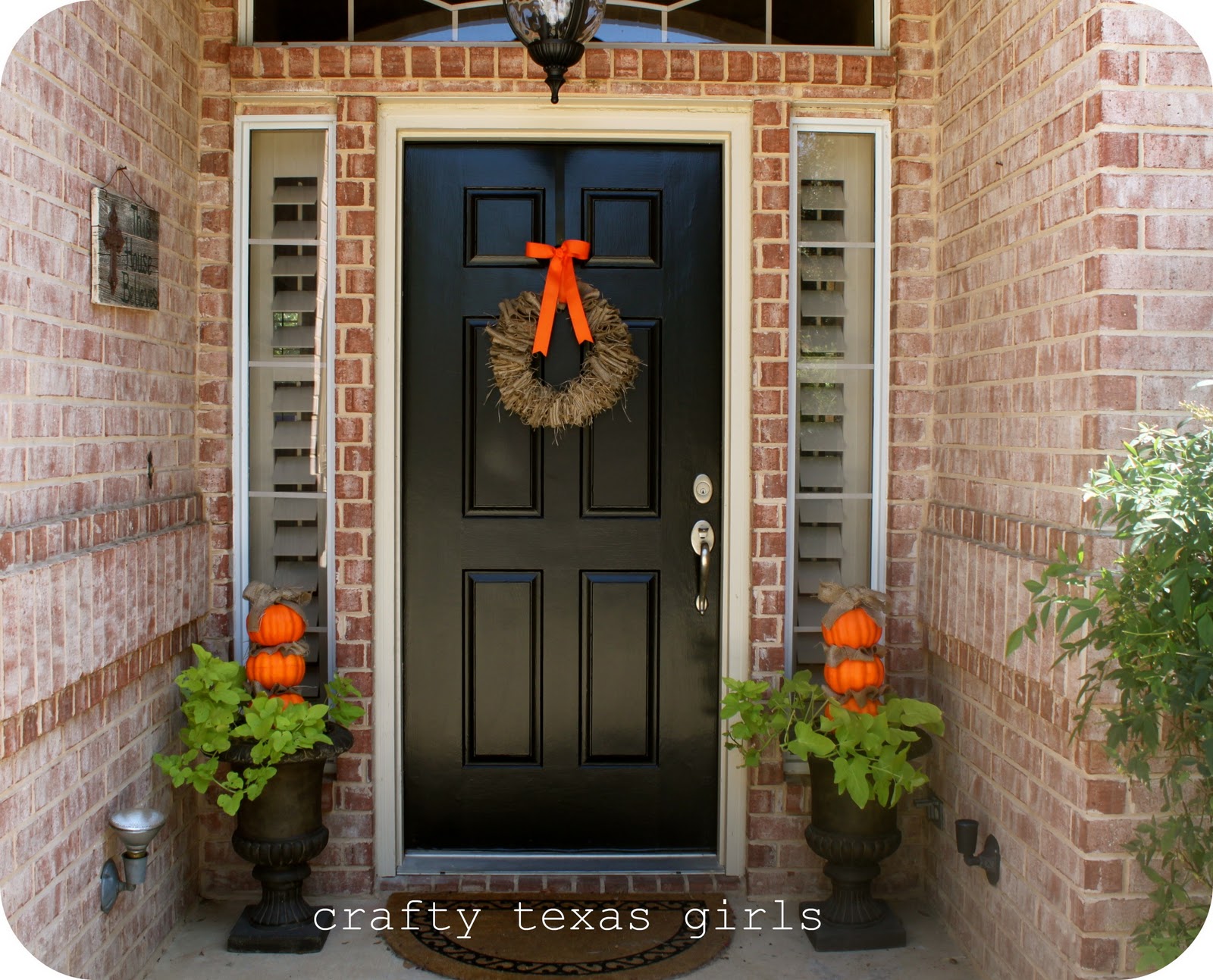 Crafty Texas Girls: Fall Door