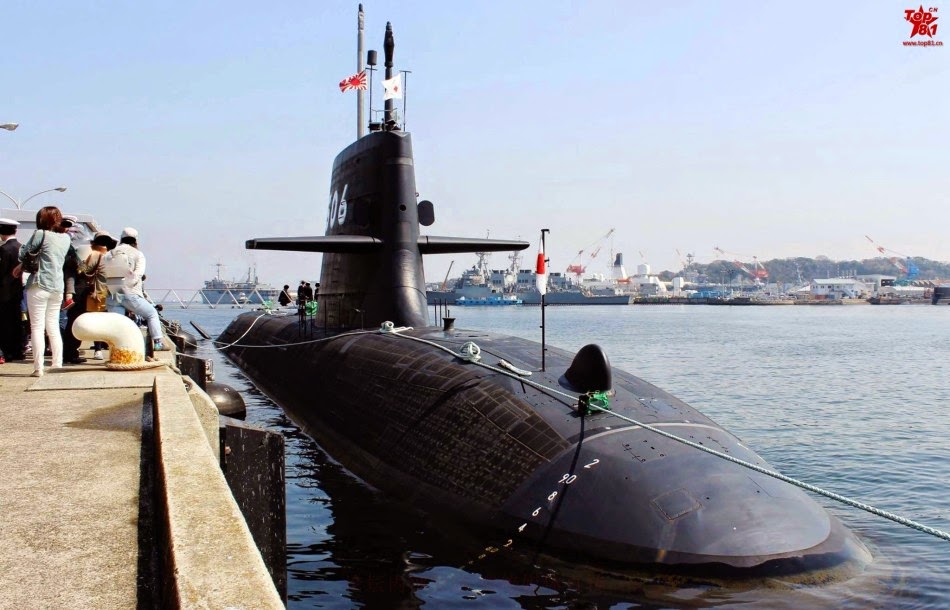 Asian Defence News: Japanese SS-506 Black Dragon submarine - Kokuryū