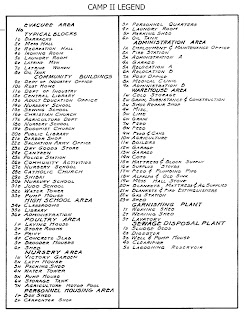 POSTON CONCENTRATION CAMP BLOCK MAPS: CAMP 2 LAYOUT