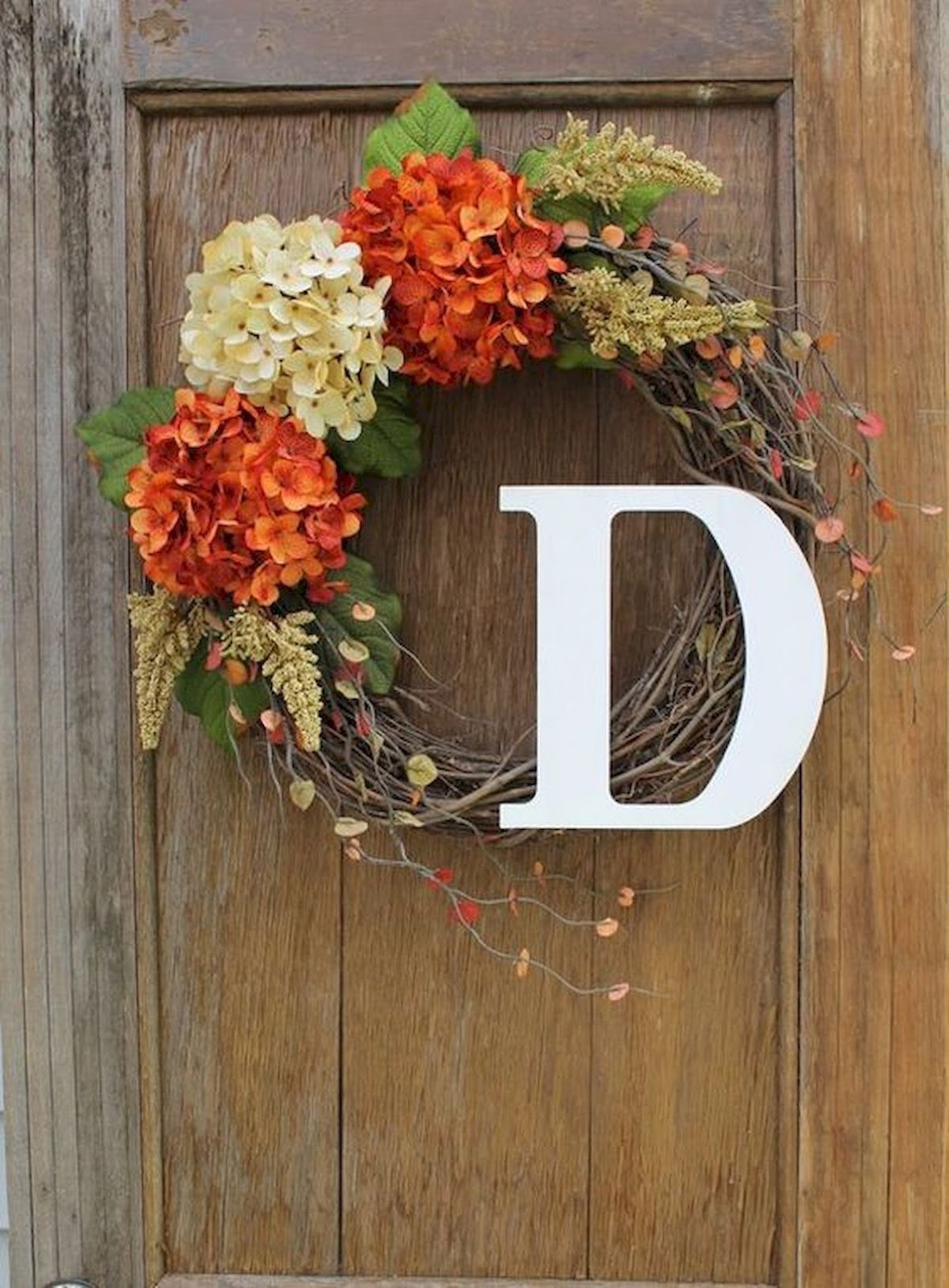 45 Spring Wreath Front Door Decor Ideas | ARA HOME