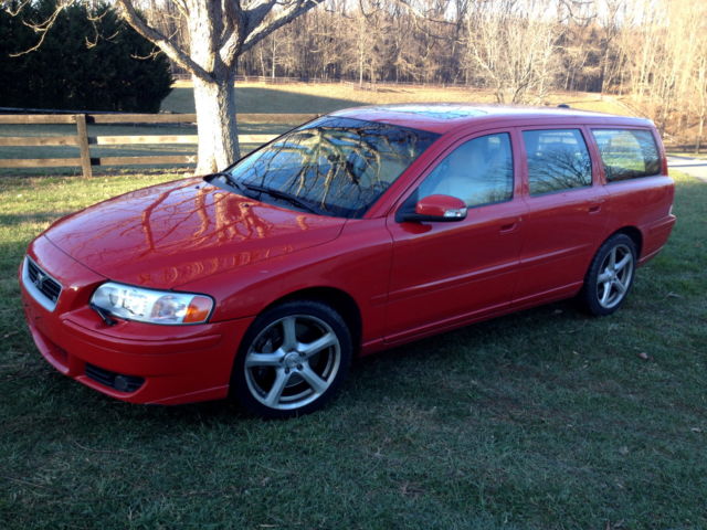 Big Red Wagon: 2007 Volvo V70R - DailyTurismo