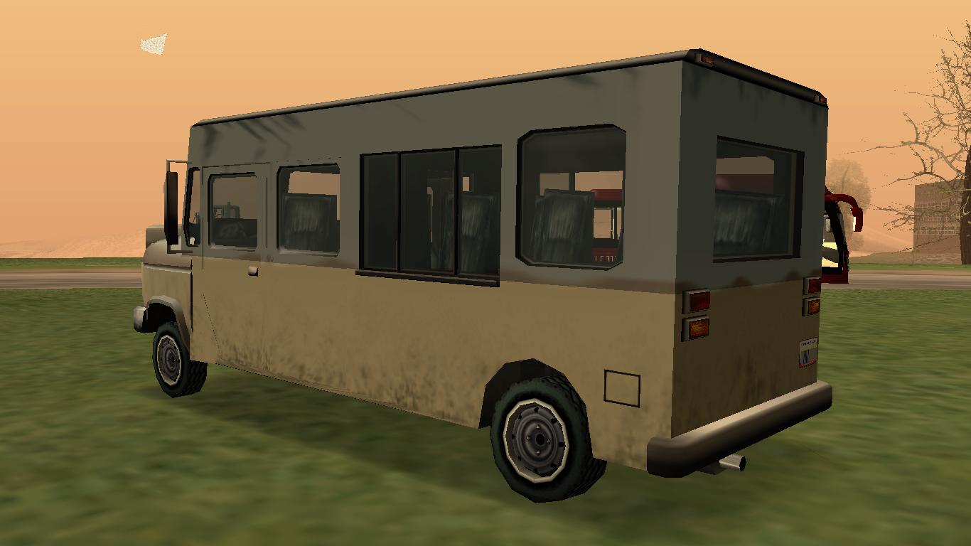 TDA Studios GtaSa: Microbus low poly gta sa