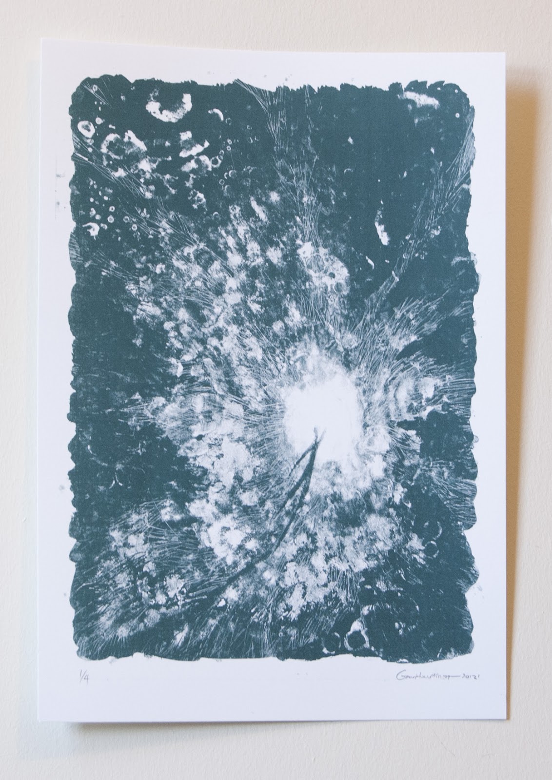 艺 术 领 域: Screen Print - Mark Making