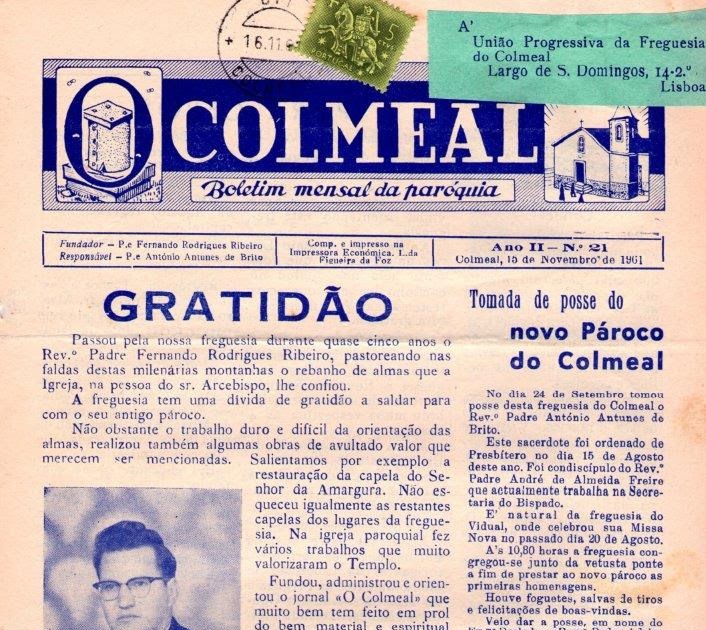 UNIÃO PROGRESSIVA DA FREGUESIA DO COLMEAL: O COLMEAL E A HISTÓRIA DO ...