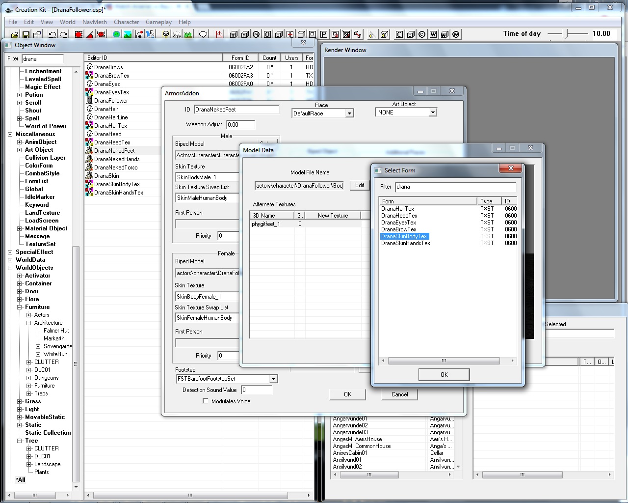 TES 5 Stuff: ECE Character to create NPC/Follower tutorial