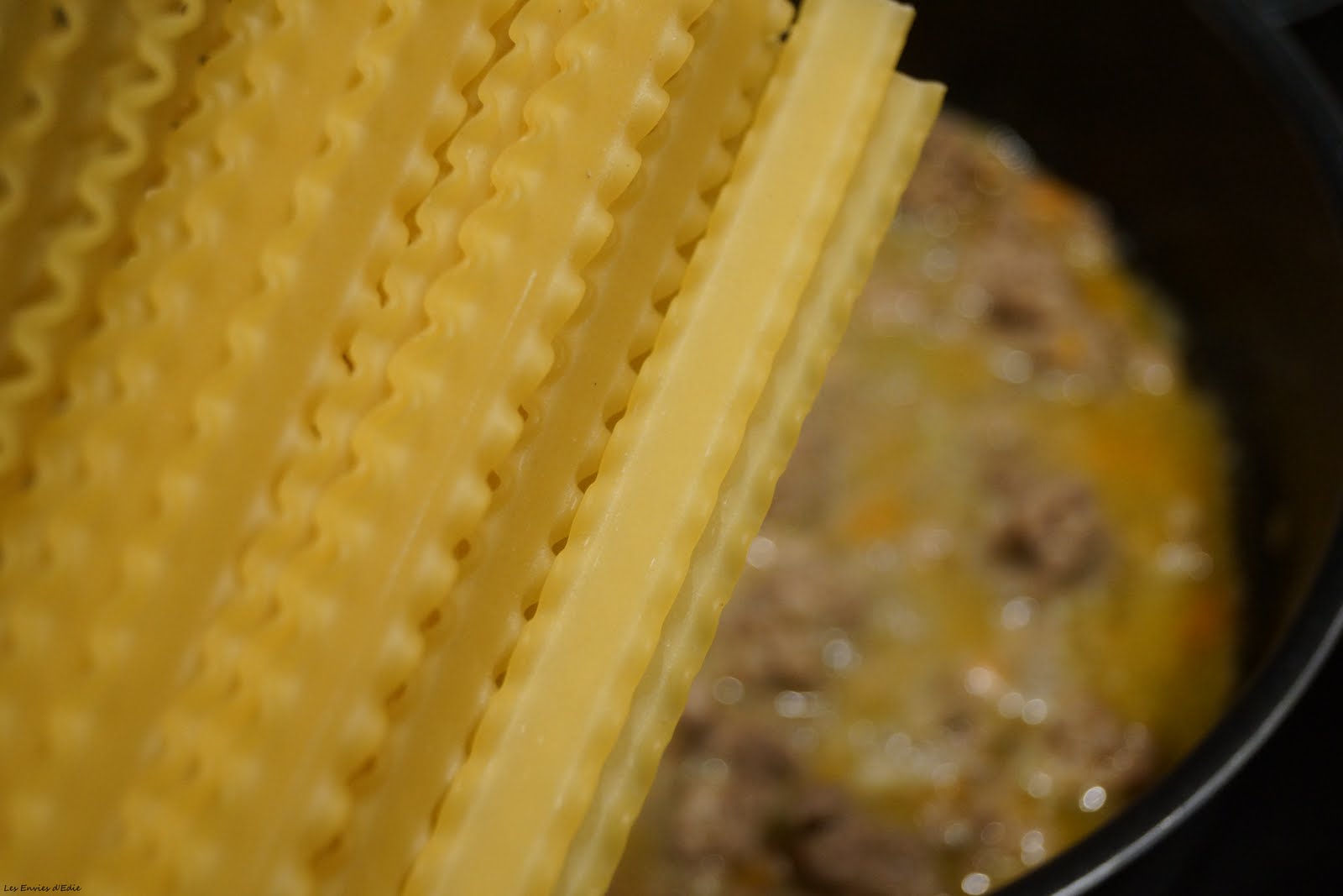 Amuse Bouffe: Mafaldine au Ragout de Canard/Mafaldine al Ragù di Anatra