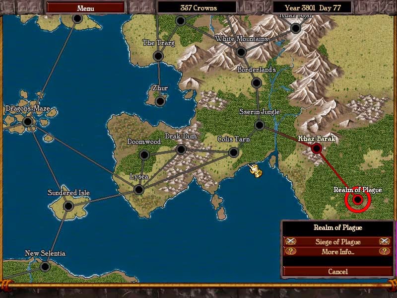 The Best Games Ever: Warlords Battlecry 3 - Bonus Items Screenshot