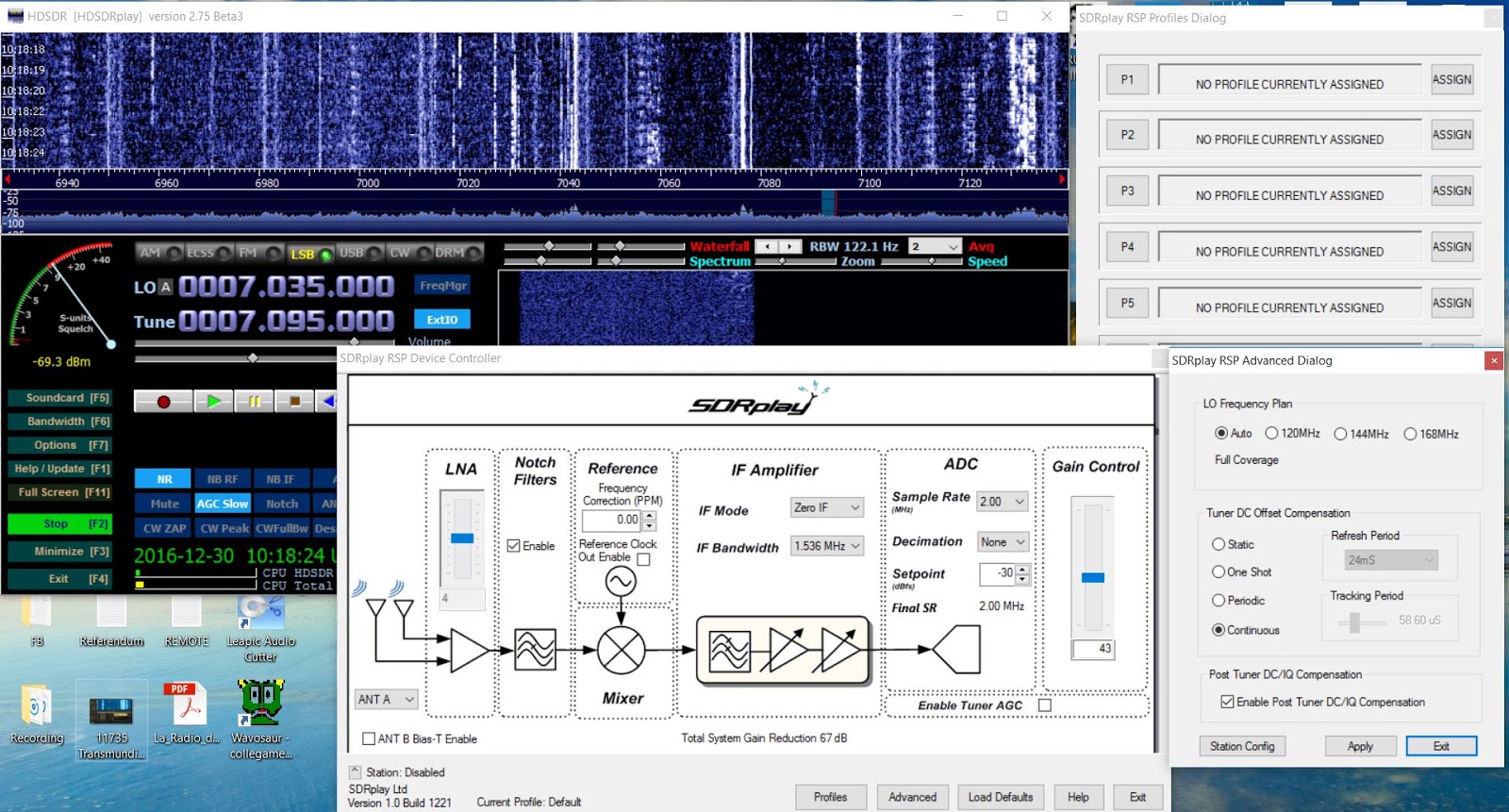 Radio & Communication Info: Il nuovo SDRplay 2 Pro testato con tre software