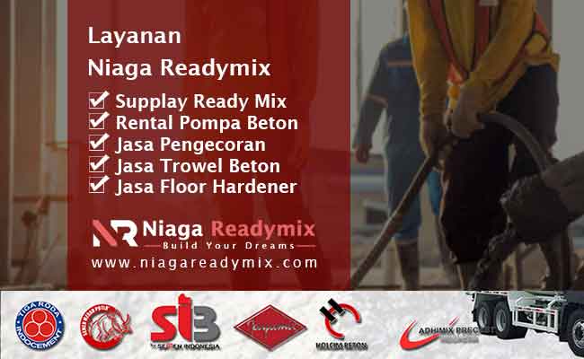 Harga Ready Mix K 350 Per M³ 2023 Beton Cor K350 fc 30 Mpa Mantap