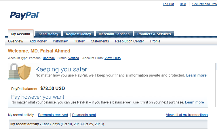 Paypal Verifyed and Free US bank account : How to verify paypal account ...