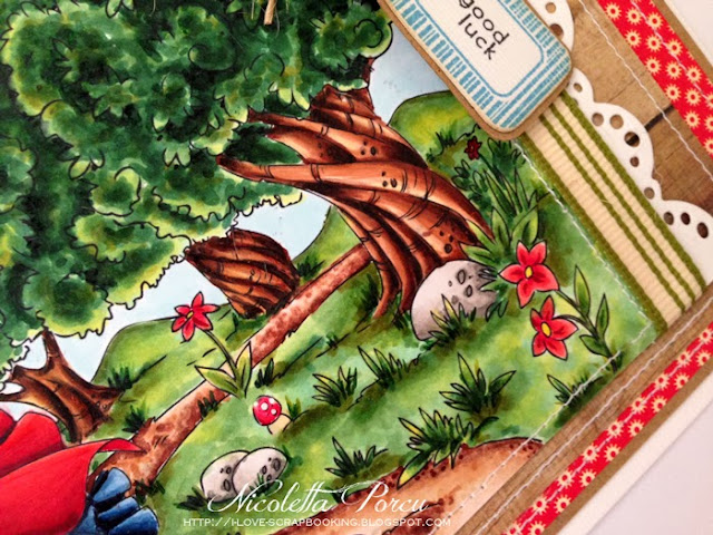 Nicoletta Porcu design: Cappuccetto rosso nel bosco -Little red riding ...