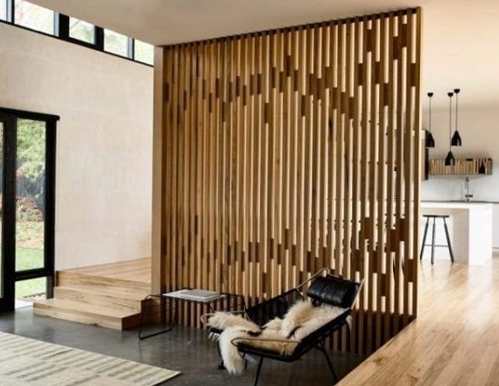 16 Ide Desain Partisi Ruang Tamu Dari Berbagai Bahan | Pengadaan ...