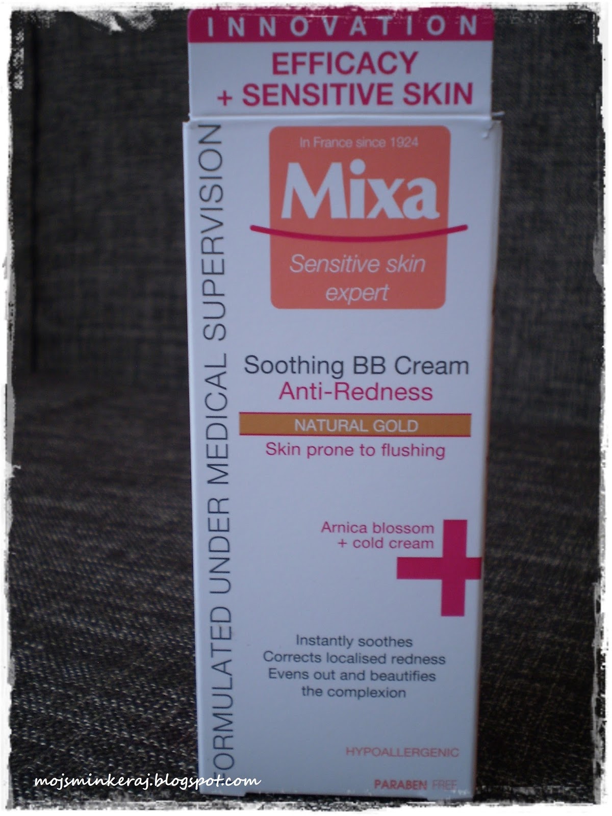 Moj šminkeraj: Mixa Soothing BB Cream - natural gold