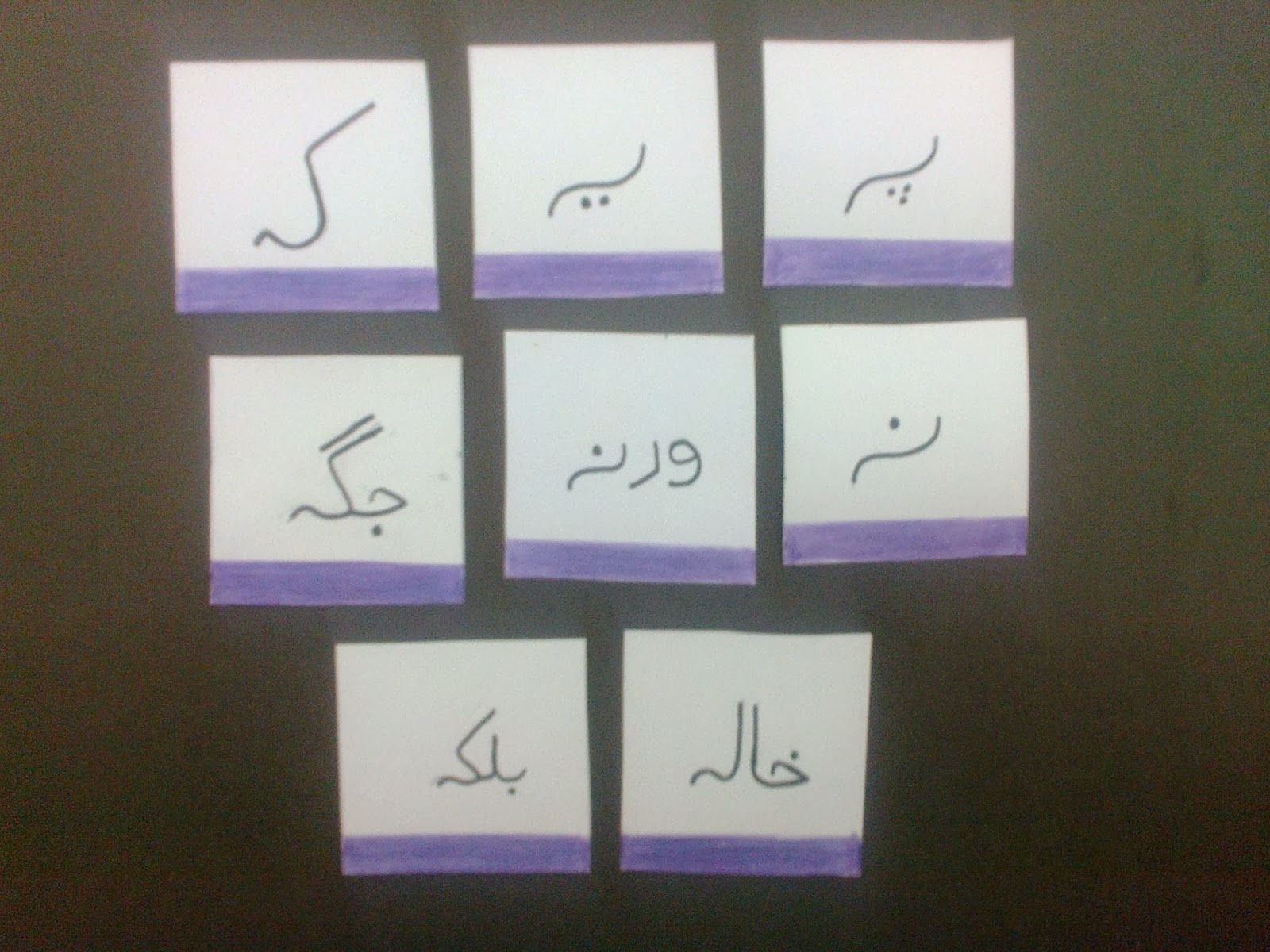 Hibah's Learning : New Technique for Urdu Writing - اردو تحریر کا نیا ...