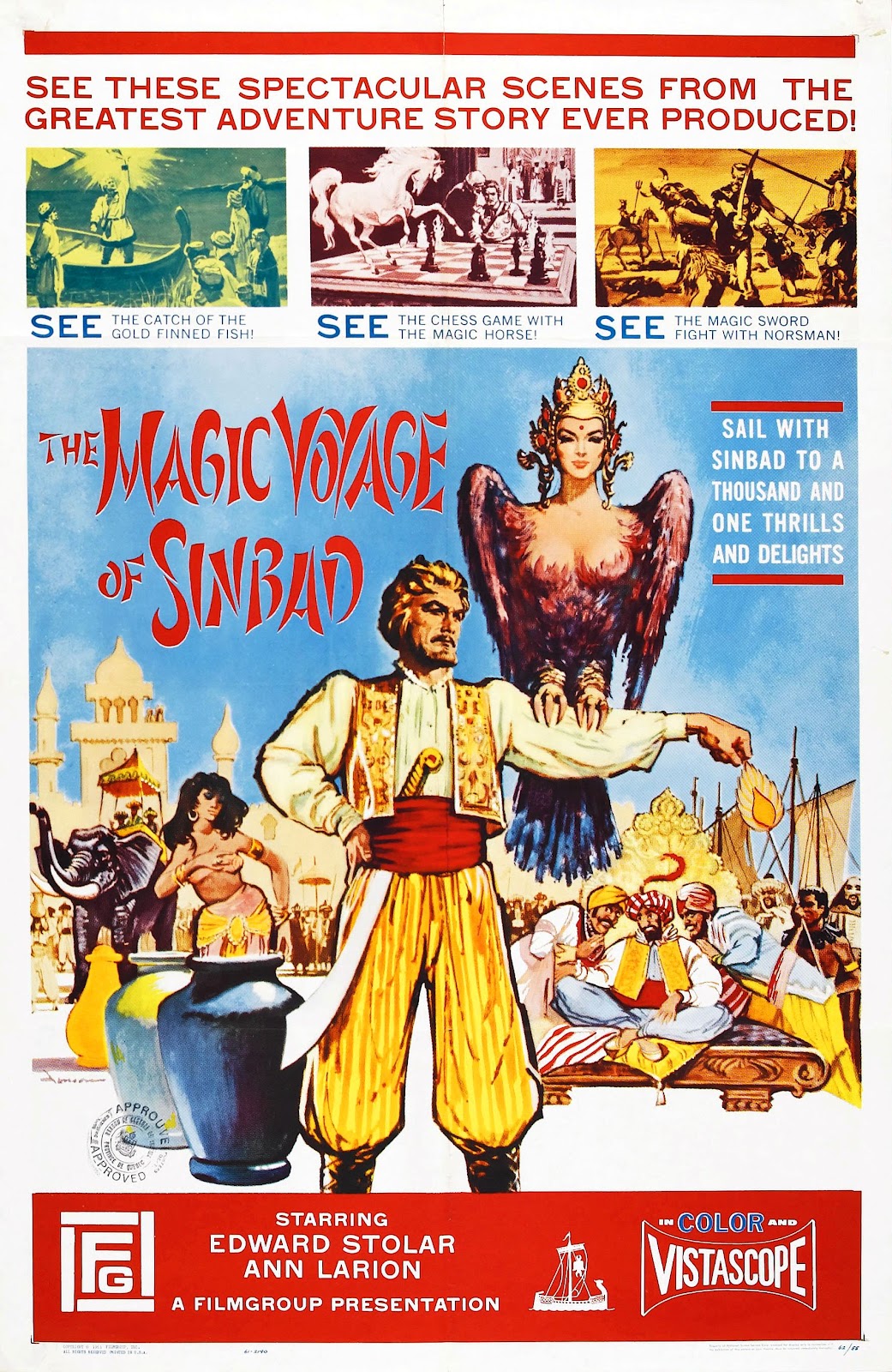 The Geeky Nerfherder: Movie Poster Art: Sinbad (1947 - 2012)