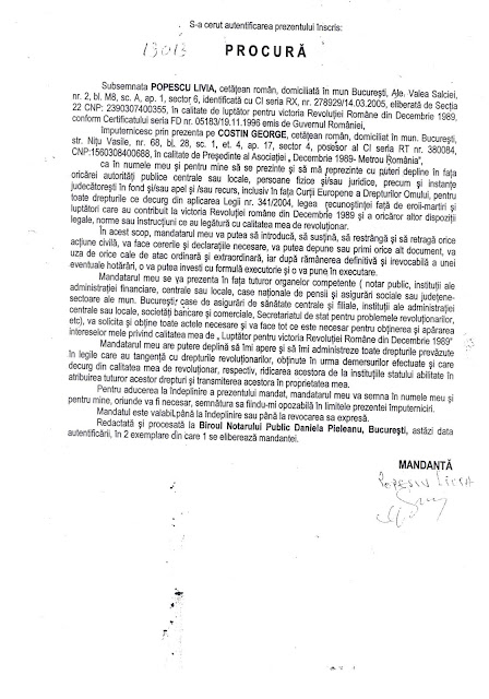 BARICADA INTER 1989: Escrocheriile Secretarului de Stat GEORGE COSTIN